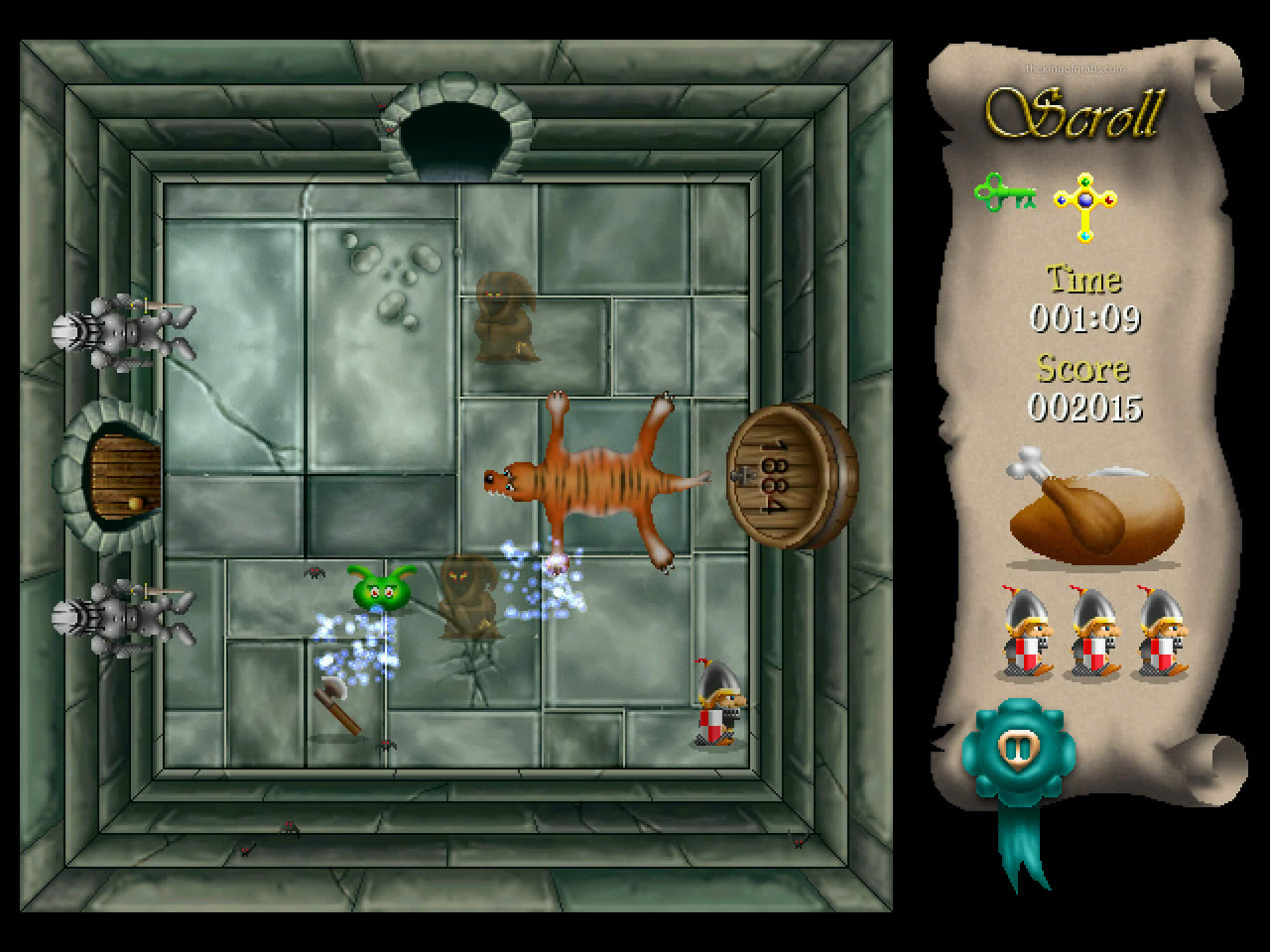 Atic Atac Retrospec Remake, PC | The King of Grabs