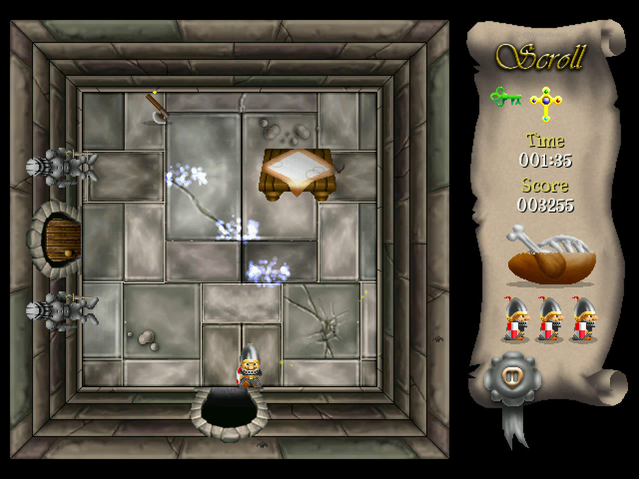 Atic Atac Retrospec Remake, PC | The King of Grabs