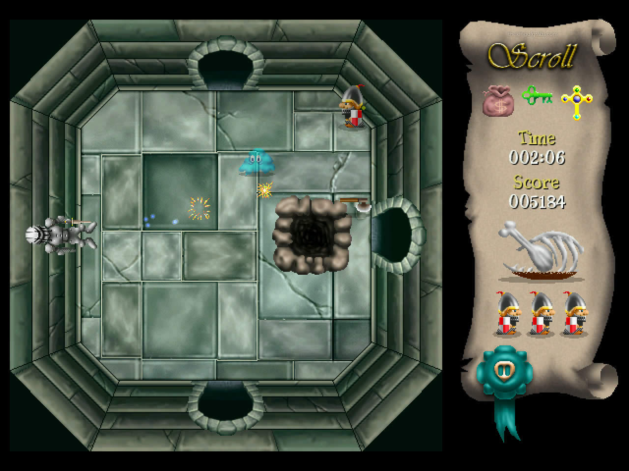 Atic Atac Retrospec Remake, PC | The King of Grabs