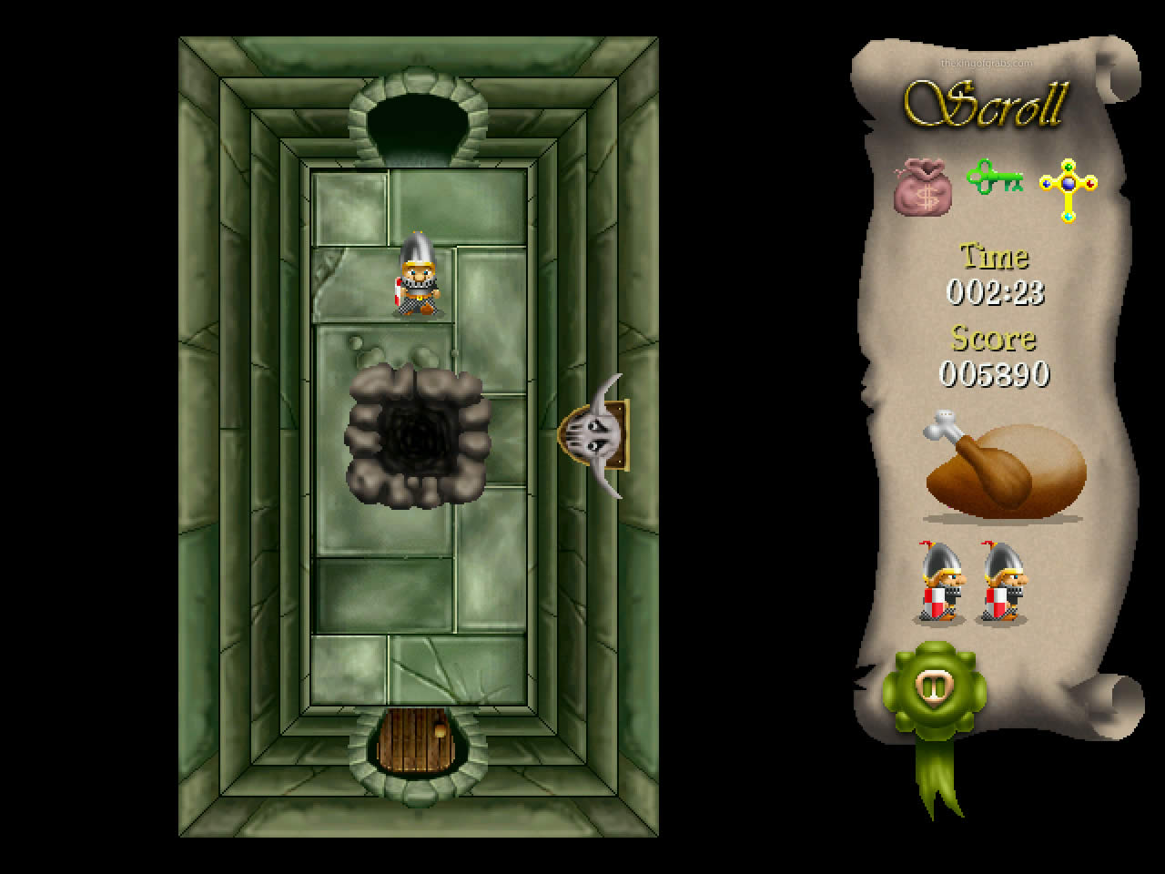 Atic Atac Retrospec Remake, PC | The King of Grabs