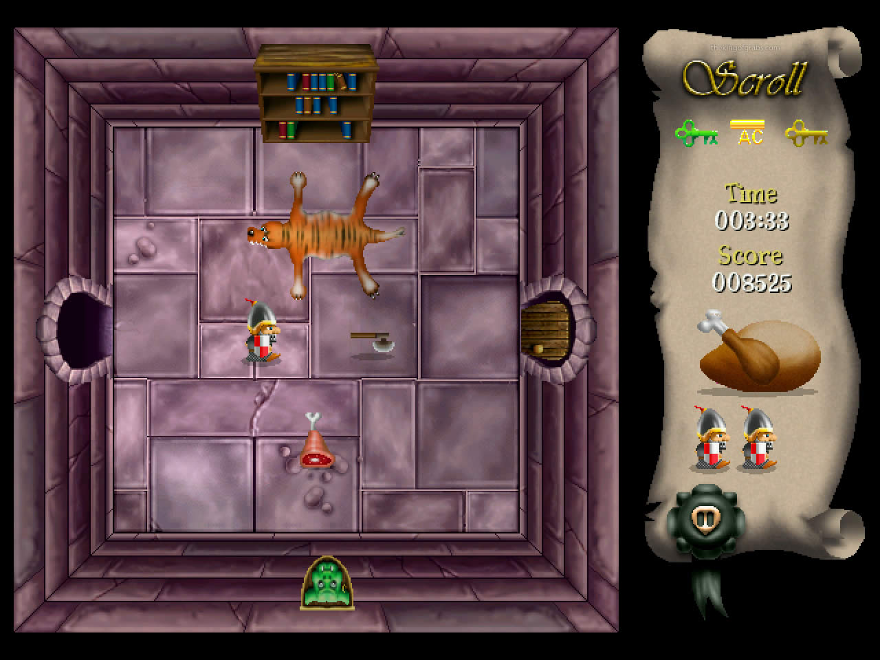 Atic Atac Retrospec Remake PC 036 | The King of Grabs