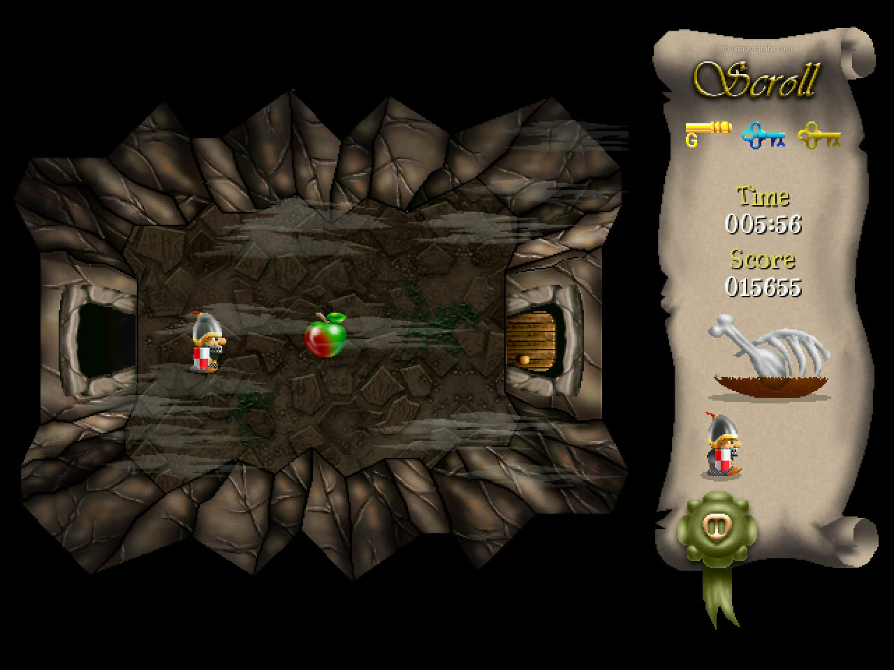 Atic Atac Retrospec Remake PC 053 | The King of Grabs