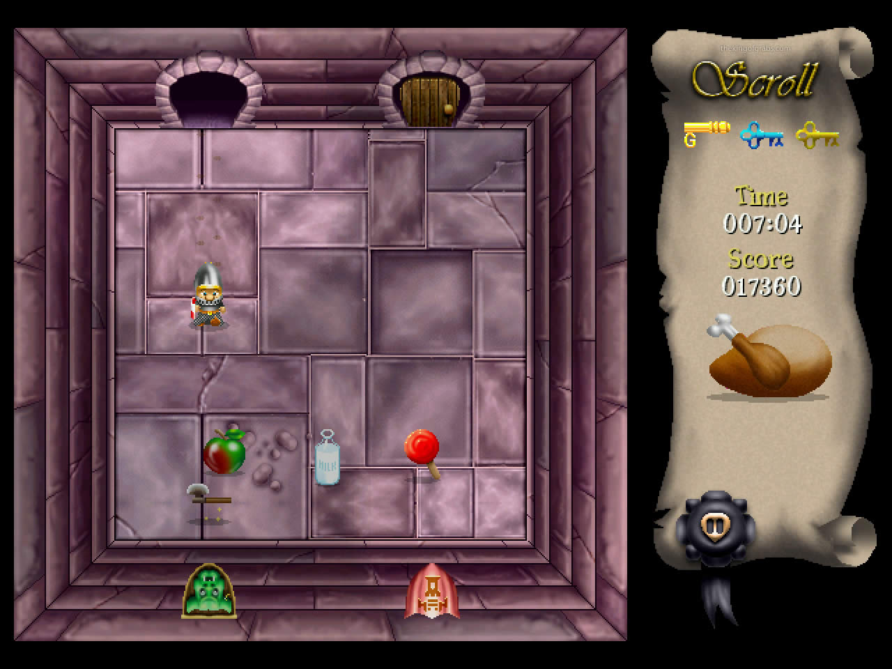 Atic Atac Retrospec Remake PC 059 | The King of Grabs