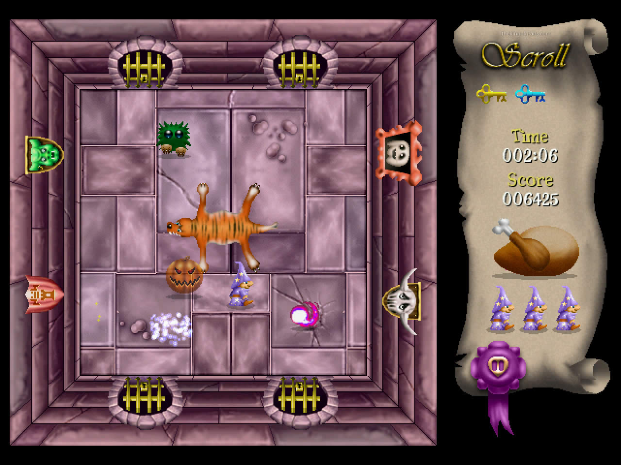 Atic Atac Retrospec Remake PC 097 | The King of Grabs