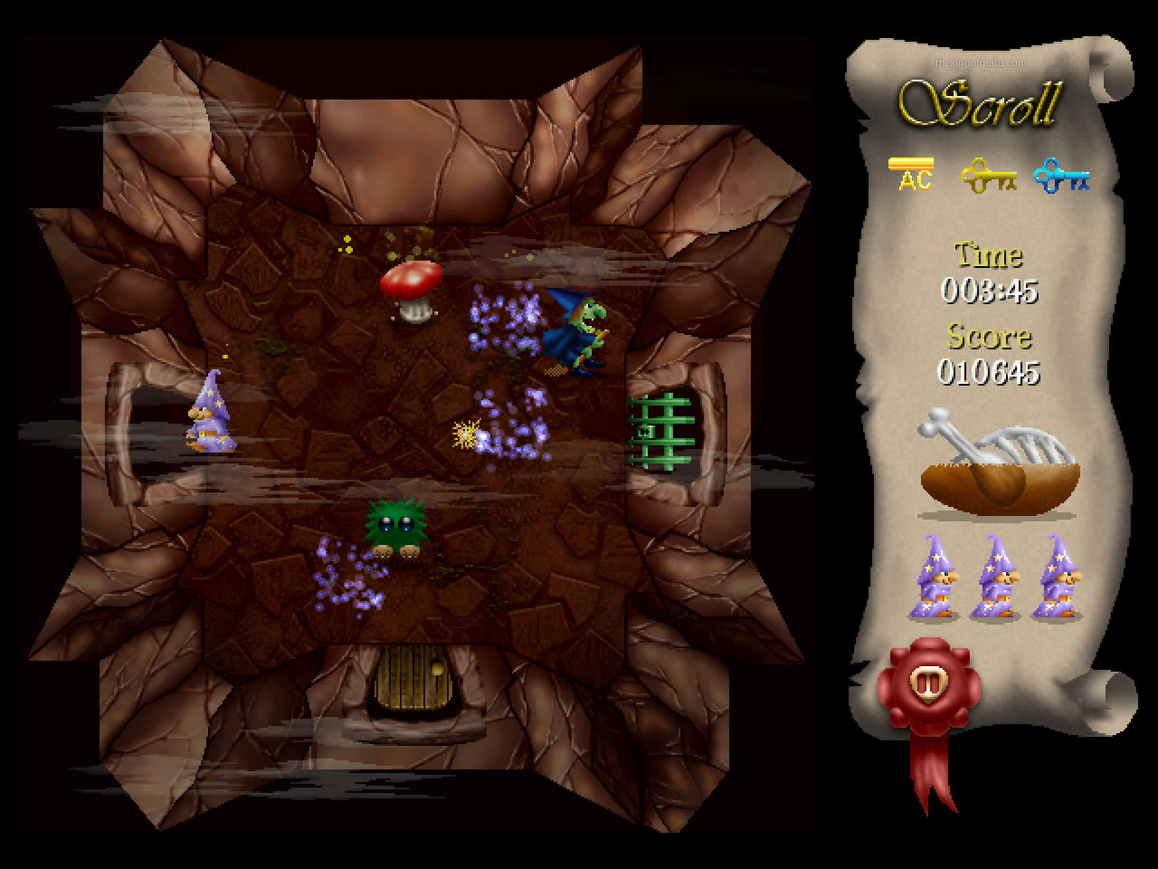 Atic Atac Retrospec Remake PC 102 | The King of Grabs