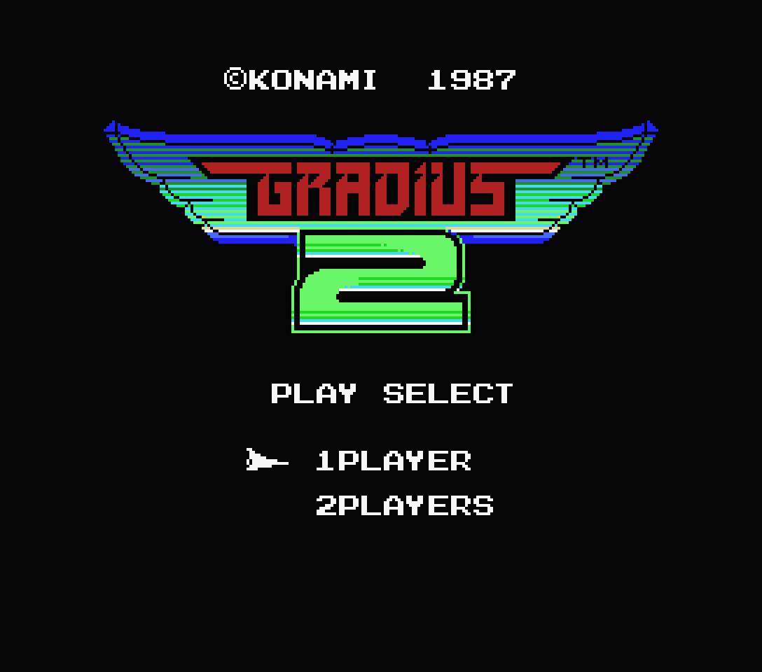 Gradius 2, MSX | The King of Grabs
