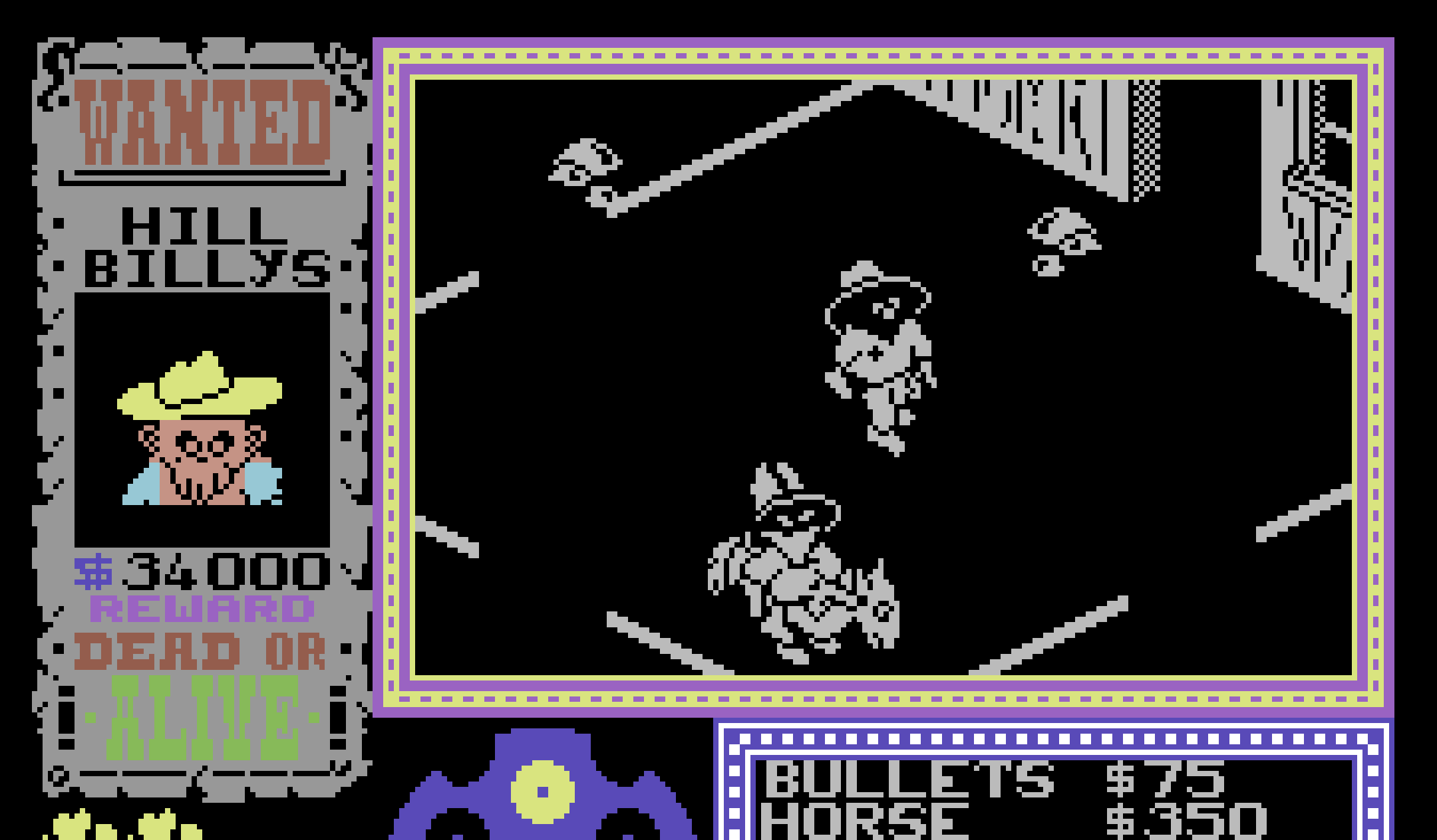 Gunfright, Commodore 64 | The King of Grabs