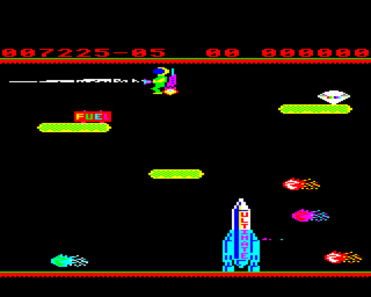 Jet Pac BBC Micro 18 | The King of Grabs