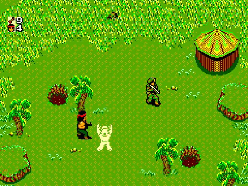 Secret Commando Master System 035 | The King of Grabs