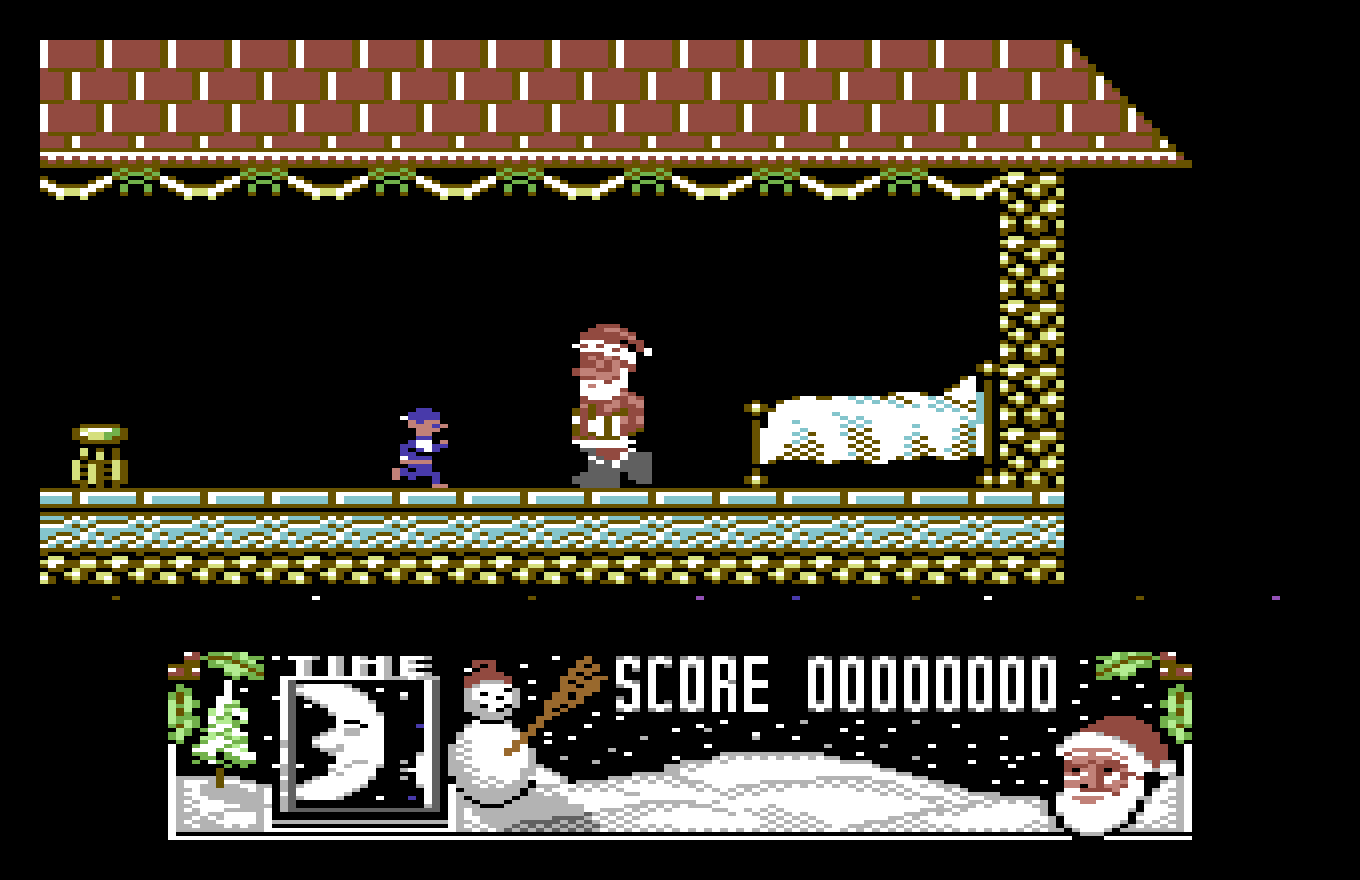 The Official Father Christmas Game C64 03 | The King of Grabs