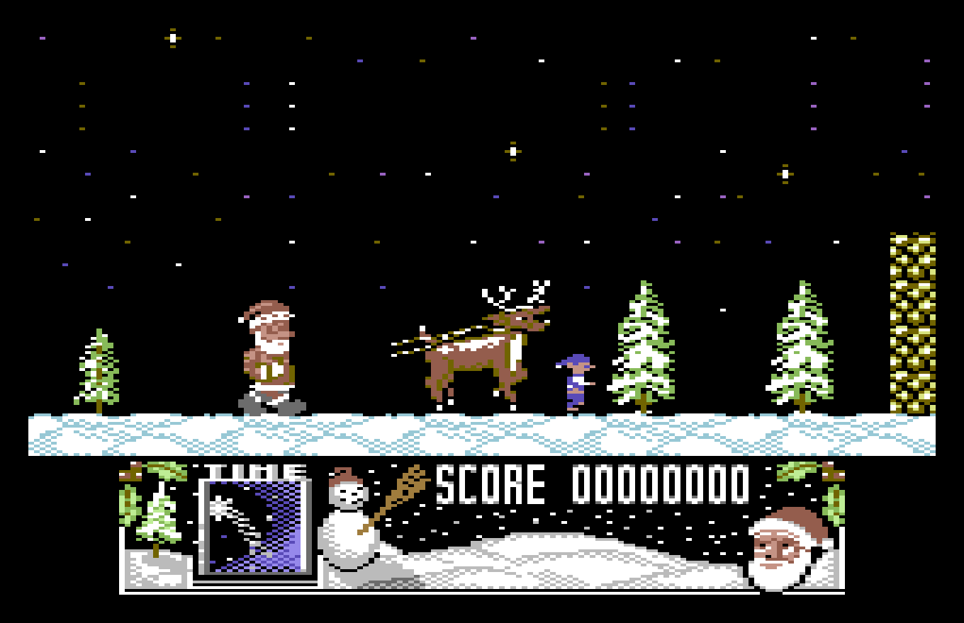 The Official Father Christmas Game C64 10 | The King of Grabs