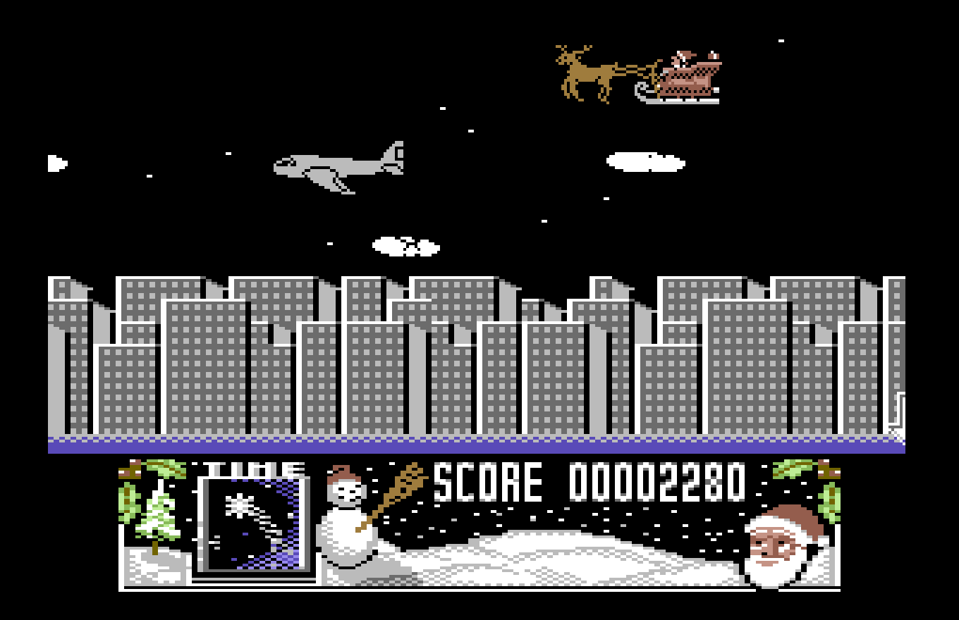 The Official Father Christmas Game C64 34 | The King of Grabs