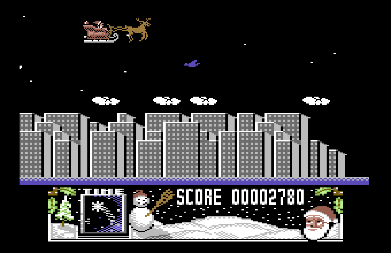 The Official Father Christmas Game C64 36 | The King of Grabs