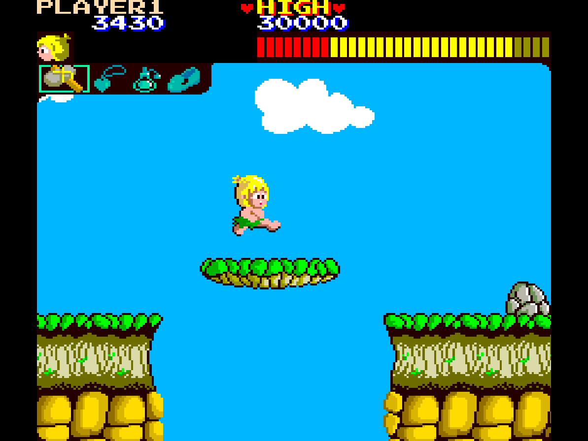 Wonder Boy Arcade 016 | The King of Grabs