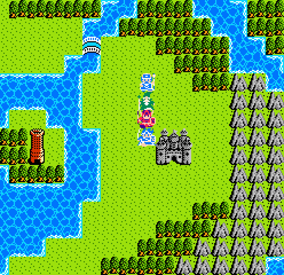 Dragon Warrior 3 NES 029 | The King of Grabs