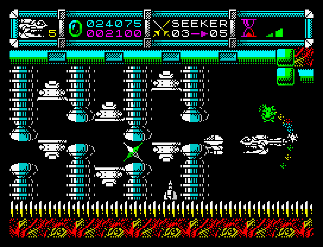 Cybernoid II: The Revenge, ZX Spectrum | The King of Grabs