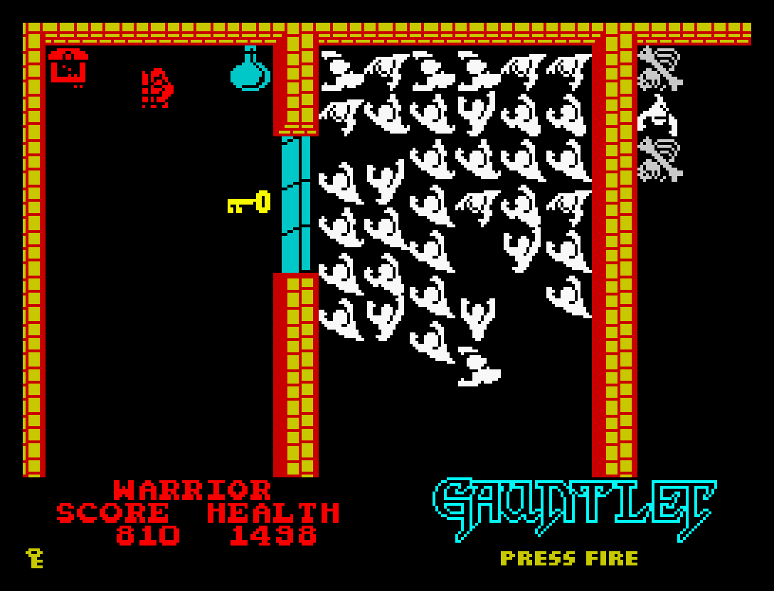Gauntlet ZX Spectrum 007 | The King of Grabs