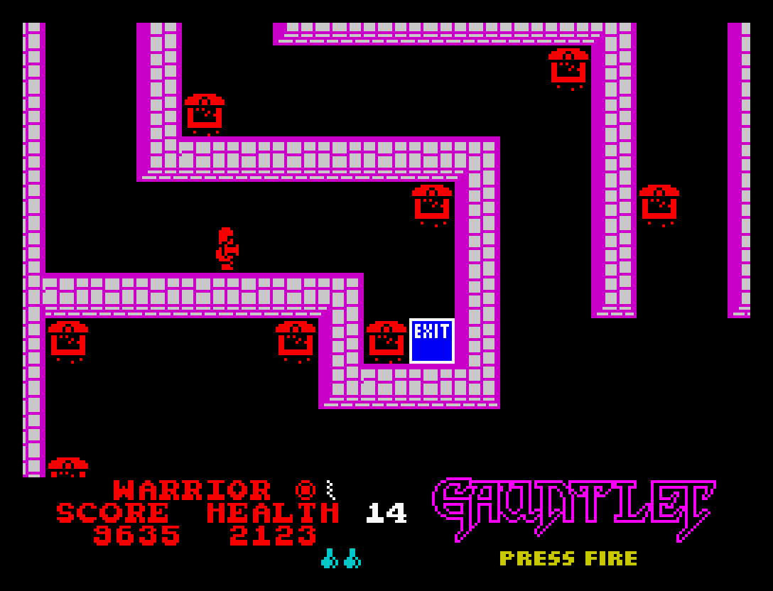 Gauntlet ZX Spectrum 016 | The King of Grabs