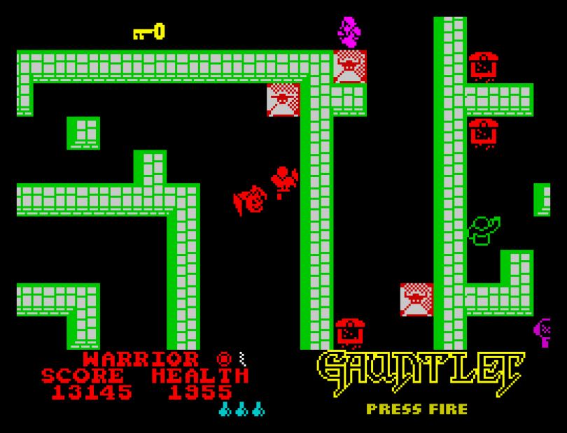 Gauntlet ZX Spectrum 022 | The King of Grabs