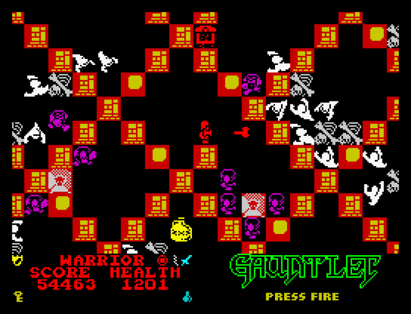 Gauntlet ZX Spectrum 058 | The King of Grabs
