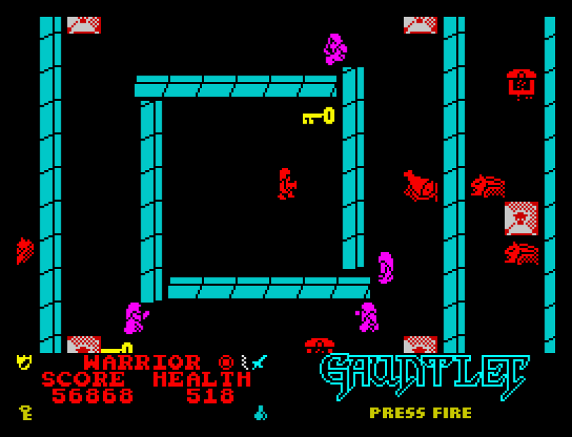 Gauntlet ZX Spectrum 060 | The King of Grabs