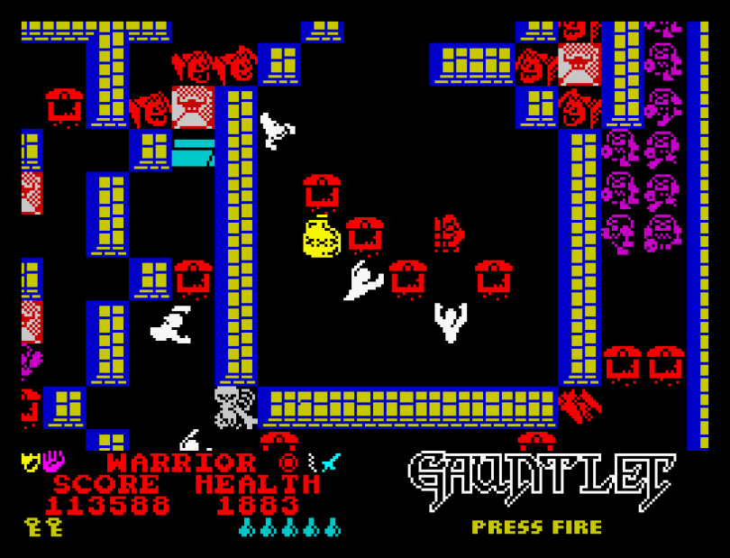 Gauntlet ZX Spectrum 086 | The King of Grabs