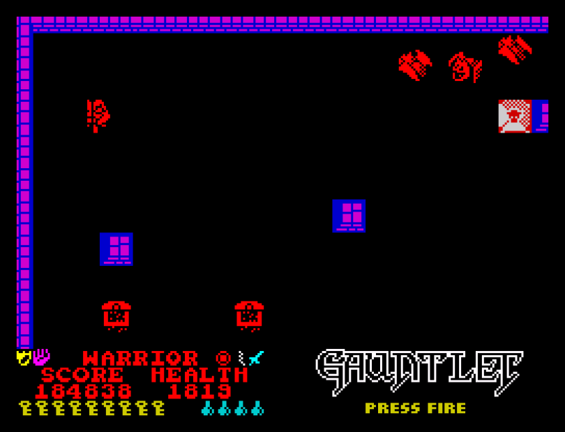 Gauntlet ZX Spectrum 123 | The King of Grabs