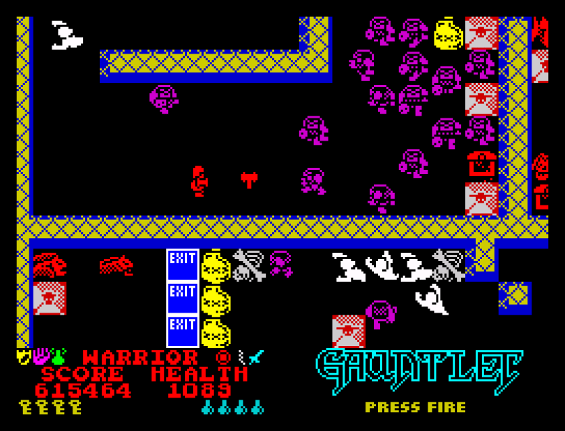 Gauntlet ZX Spectrum 149 | The King of Grabs