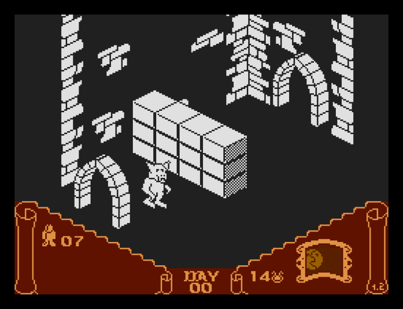 Knight Lore Atari 8-bit 05 | The King of Grabs