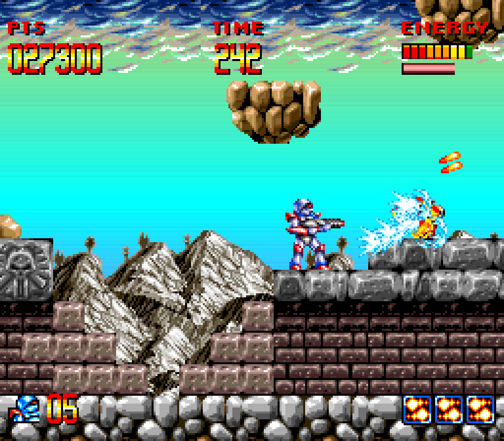 Super Turrican SNES 40 | The King of Grabs