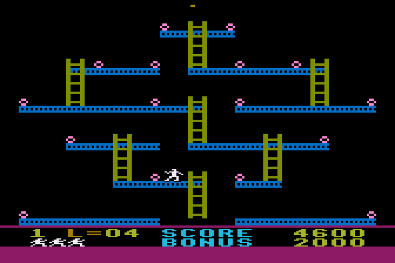 Jumpman Junior Atari 8-bit 12 | The King of Grabs