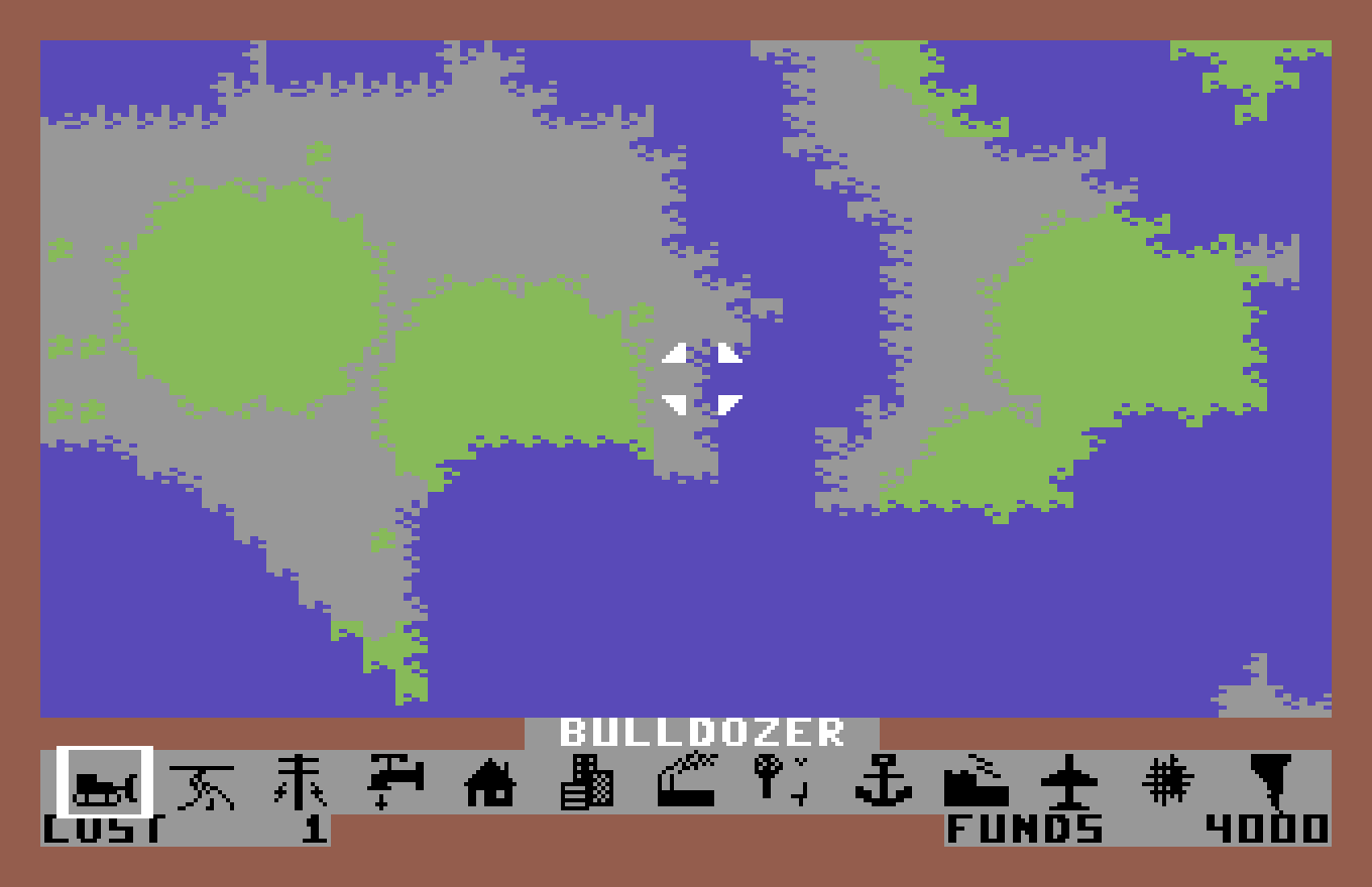 SimCity C64 68 | The King of Grabs