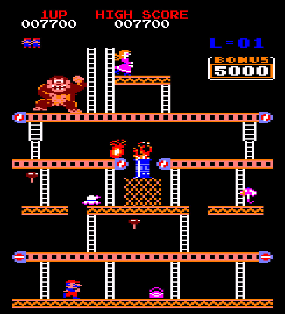Donkey Kong Amstrad CPC 12 | The King of Grabs