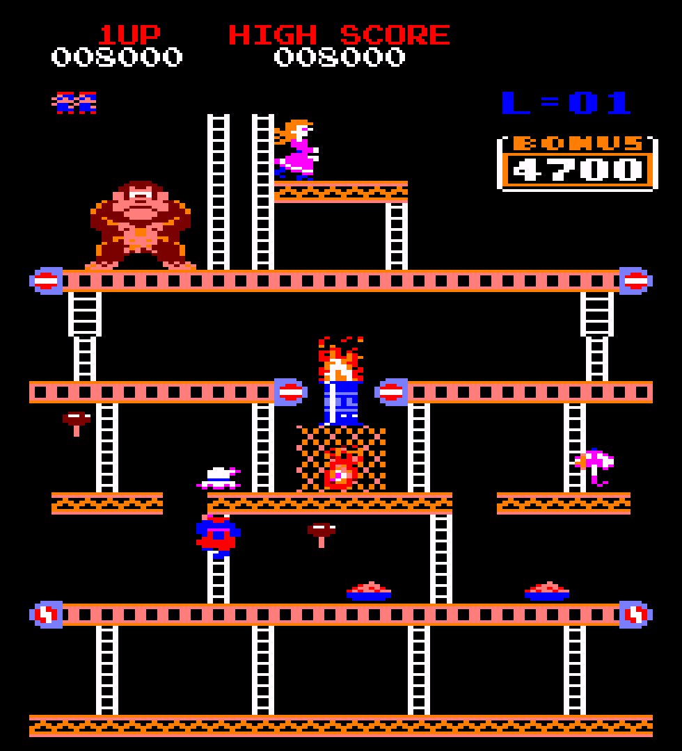 Donkey Kong Amstrad CPC 13 | The King of Grabs