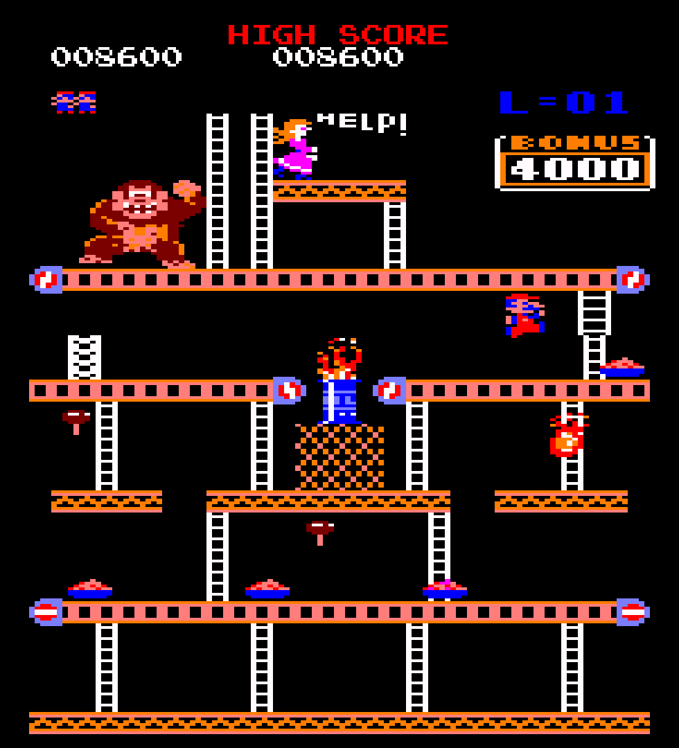 Donkey Kong Amstrad CPC 15 | The King of Grabs