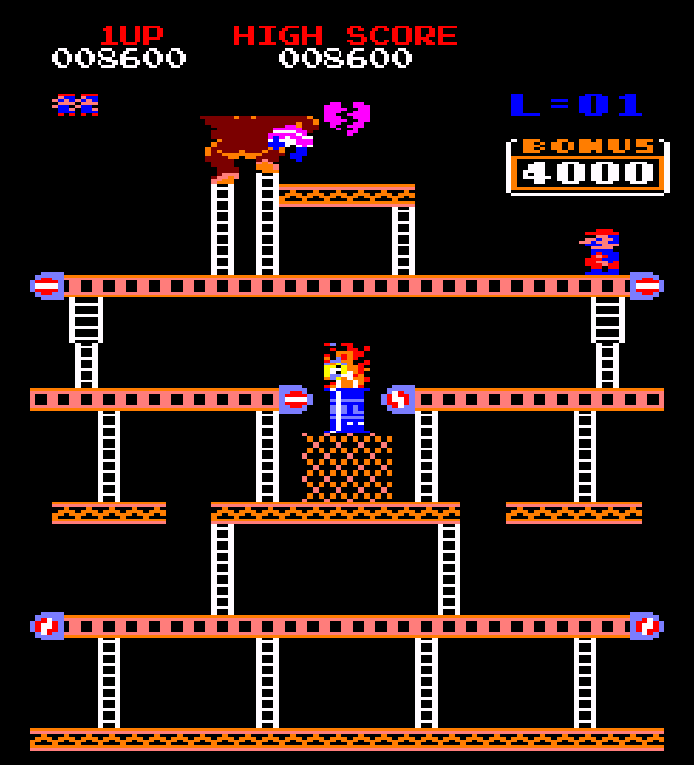 Donkey Kong Amstrad CPC 18 | The King of Grabs
