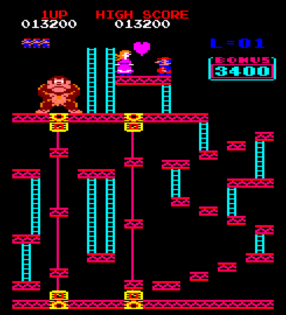 Donkey Kong Amstrad CPC 26 | The King of Grabs