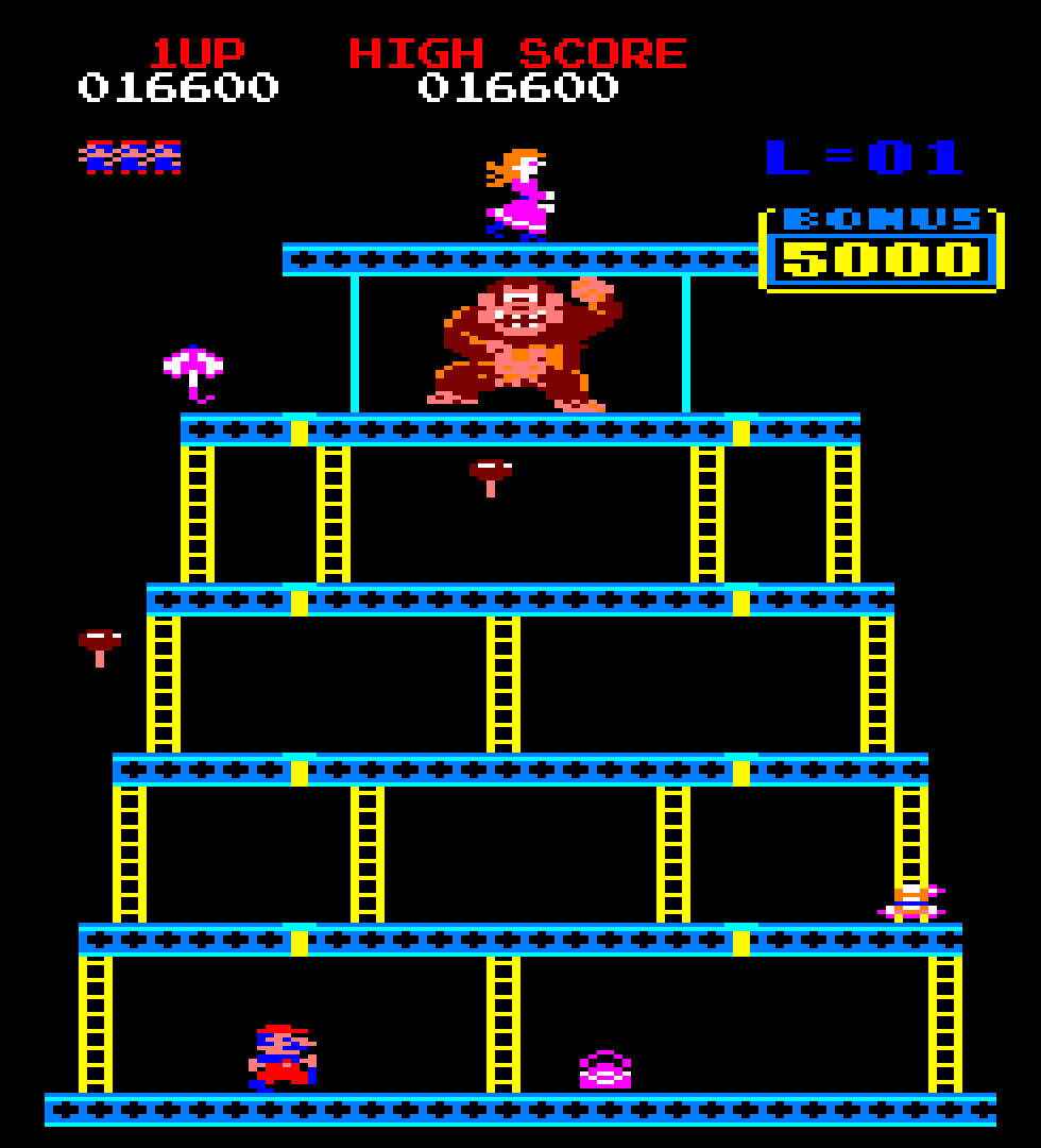 Donkey Kong Amstrad CPC 29 | The King of Grabs