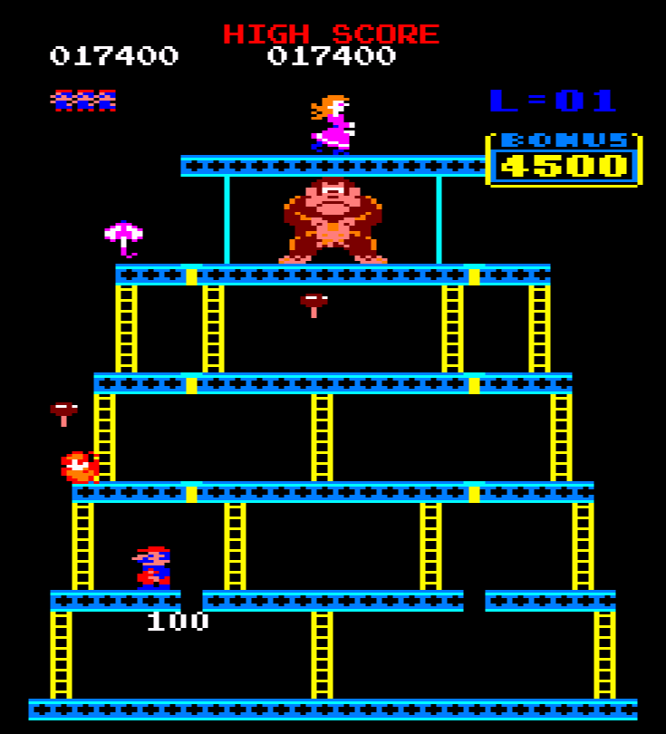 Donkey Kong Amstrad CPC 31 | The King of Grabs