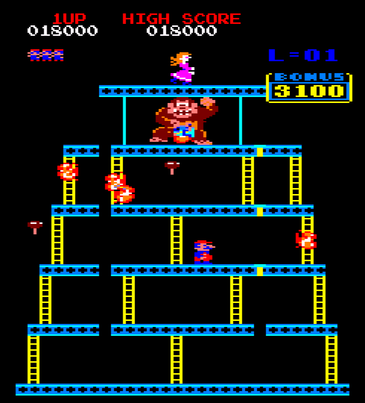 Donkey Kong Amstrad CPC 35 | The King of Grabs