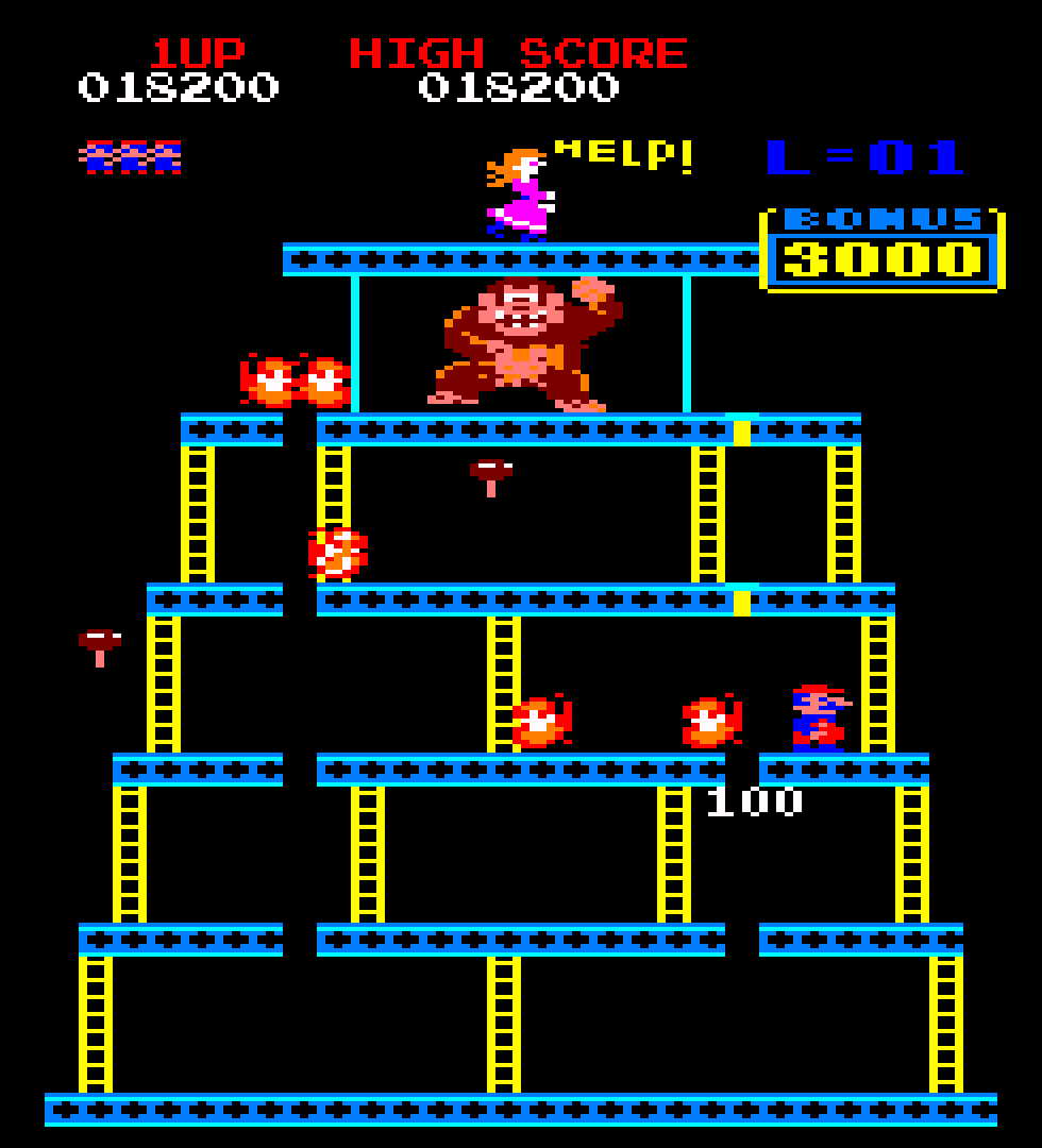 Donkey Kong Amstrad CPC 36 | The King of Grabs