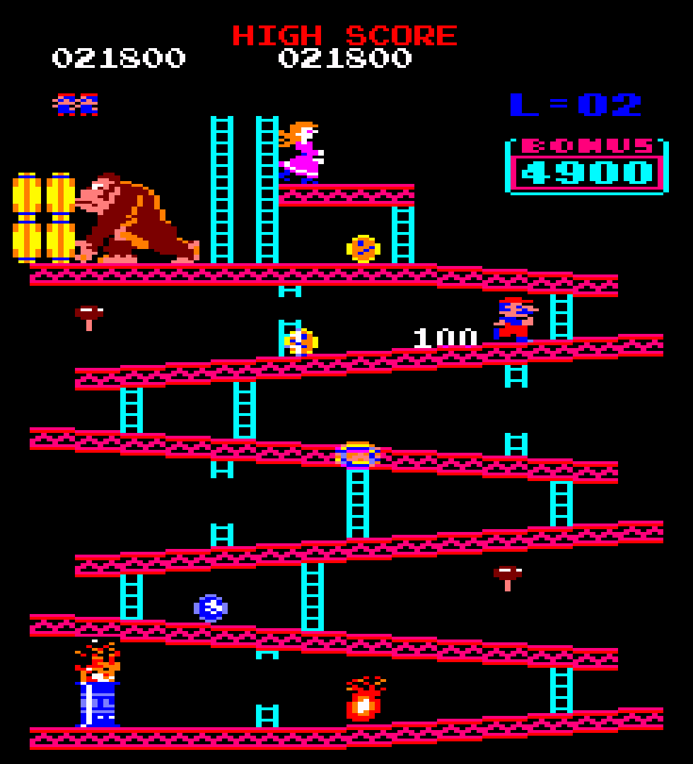 Donkey Kong Amstrad CPC 46 | The King of Grabs
