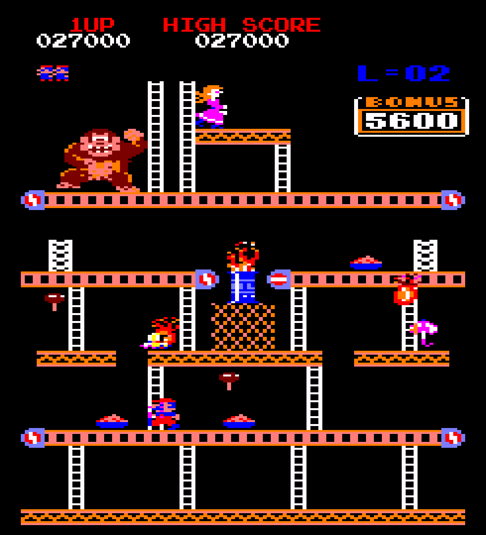 Donkey Kong Amstrad CPC 48 | The King of Grabs