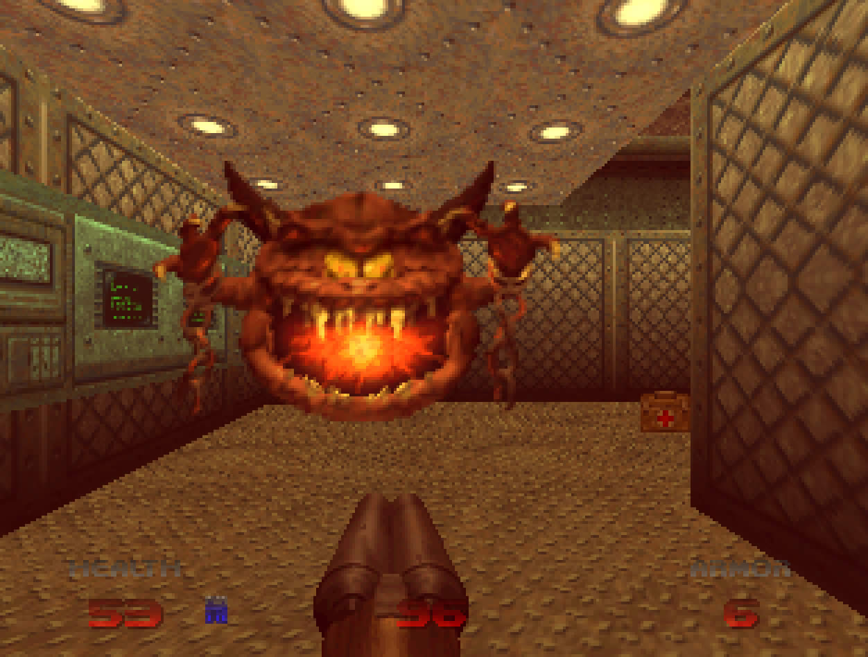 Doom 64 N64 045 | The King of Grabs