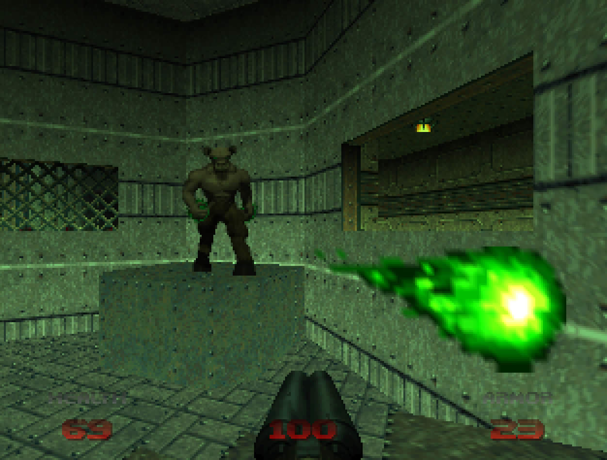 Doom 64 N64 094 | The King of Grabs