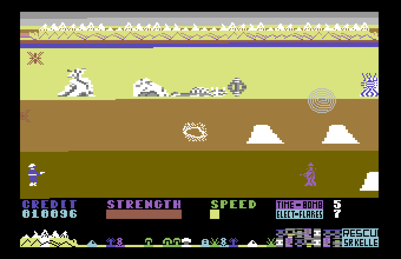 Strontium Dog and the Death Gauntlet C64 12 | The King of Grabs