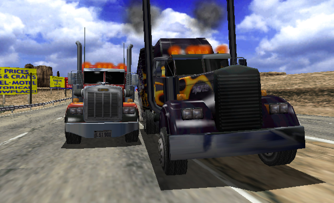 18 Wheeler: American Pro Trucker, Dreamcast | The King of Grabs