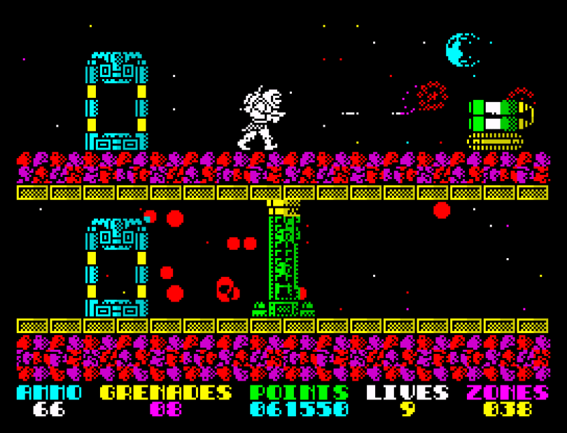 Exolon ZX Spectrum 054 | The King of Grabs