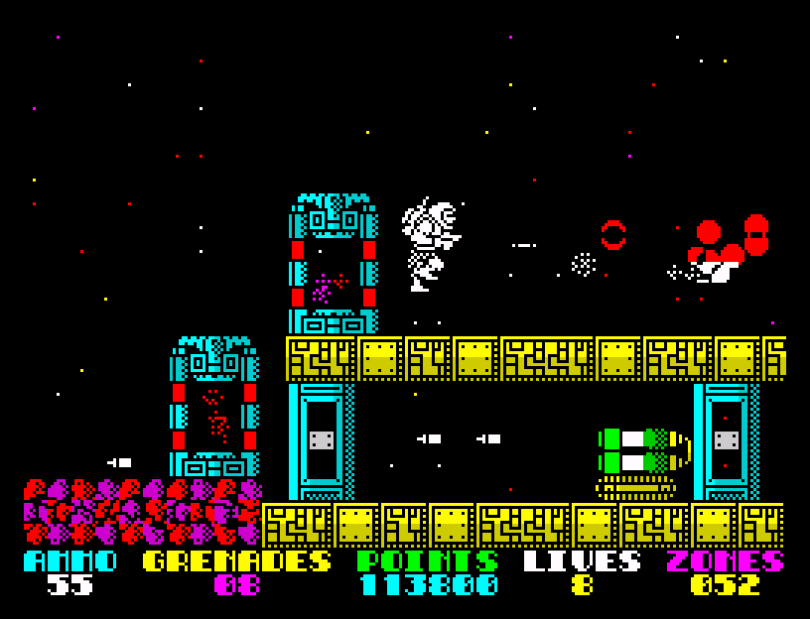 Exolon ZX Spectrum 073 | The King of Grabs