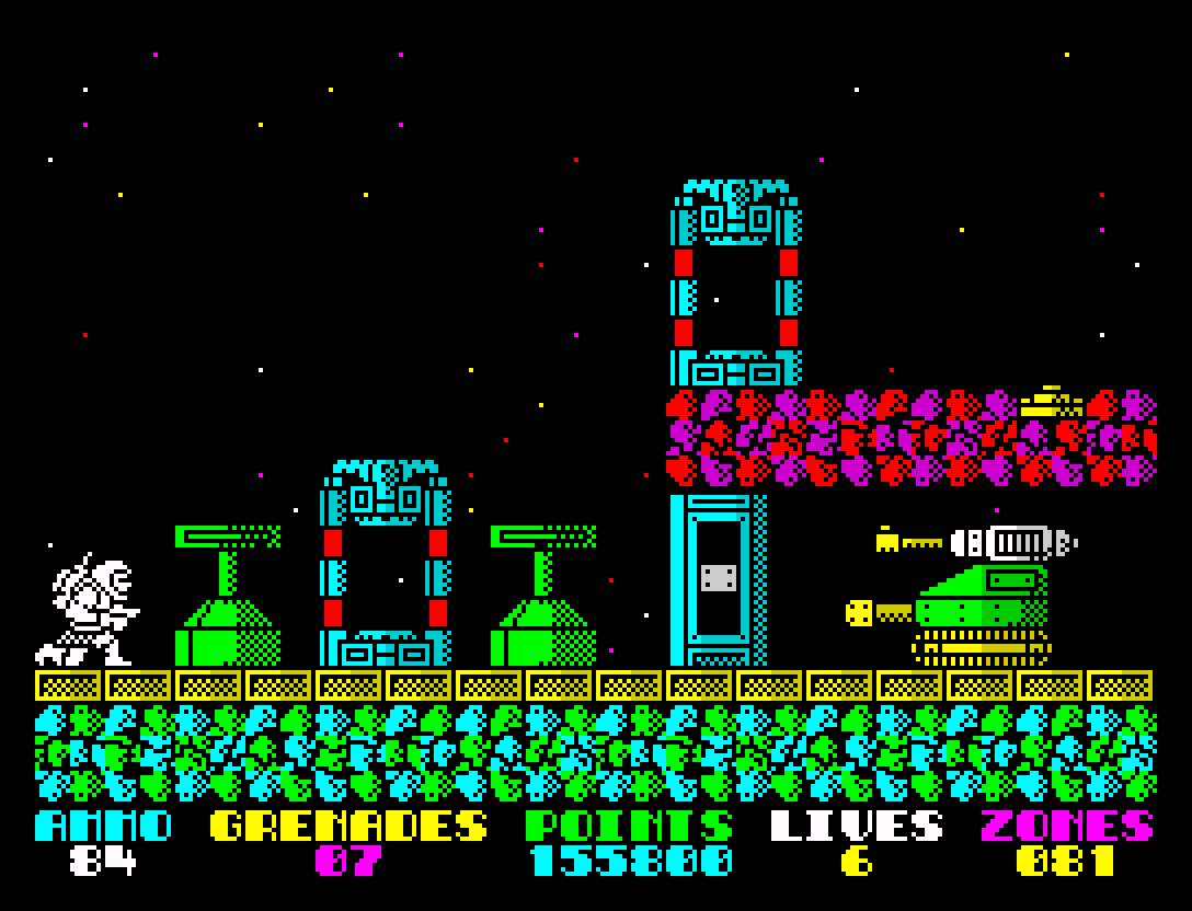 Exolon ZX Spectrum 105 | The King of Grabs